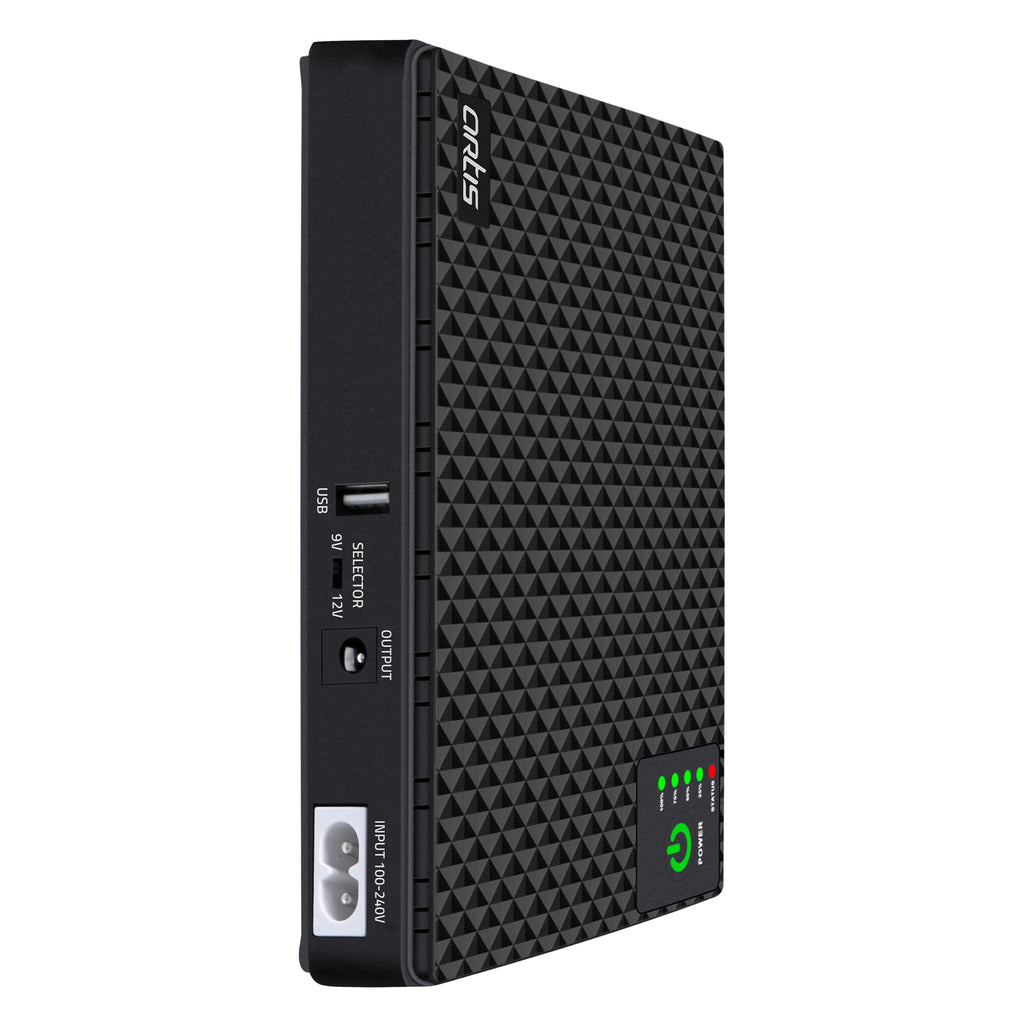 AR-MINIDC-2 Mini UPS for WiFi Router/Modem/Set top Box Devices. 8800mA