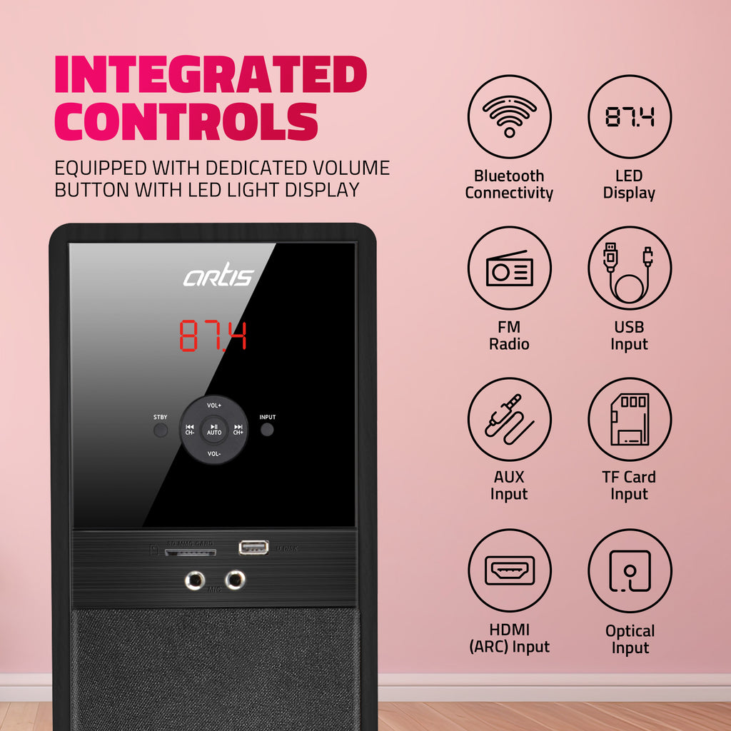 Buy Online SoundHub 500 Bluetooth Tower Speaker