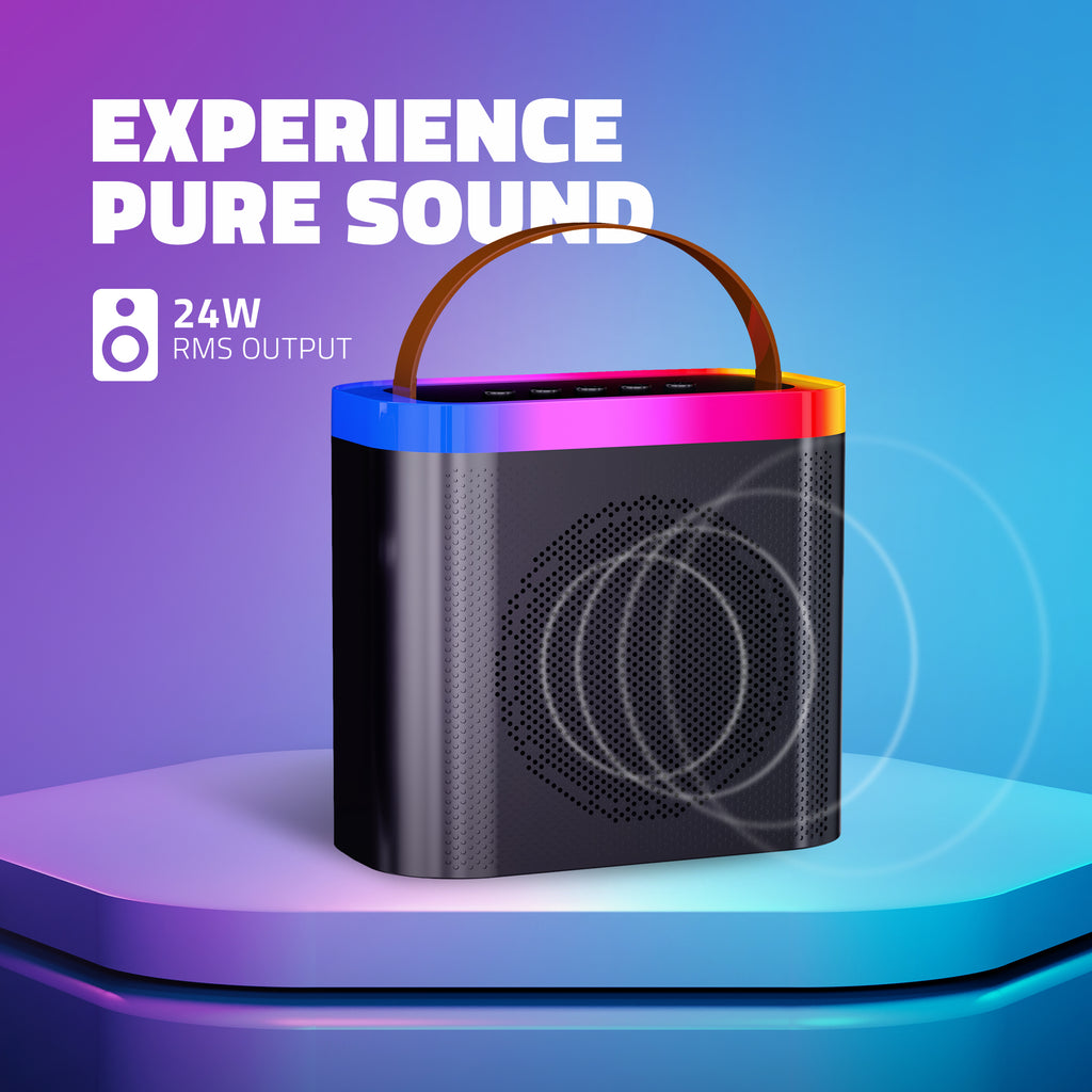 SoundMax 600 24W Bluetooth Speaker (Black)