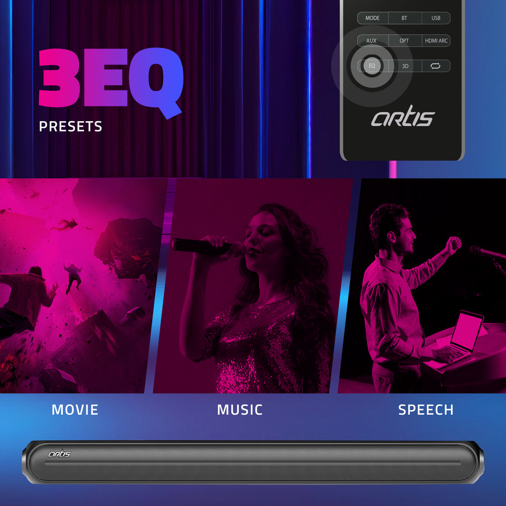 SoundHub 510 500W 5.1 Channel wireless Bluetooth Sound bar with wired