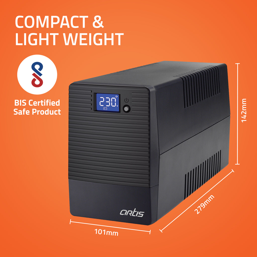 Artis 1000 LCD UPS With BIS Certified