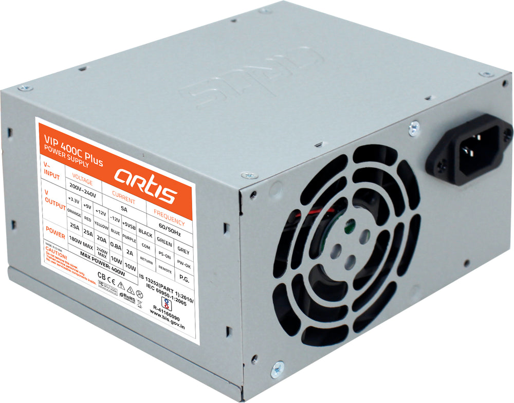VIP 400C Plus 400 Watts PSU (Silver)