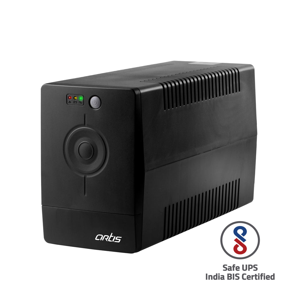 Artis 1000VA Line Interactive UPS with BIS Certified